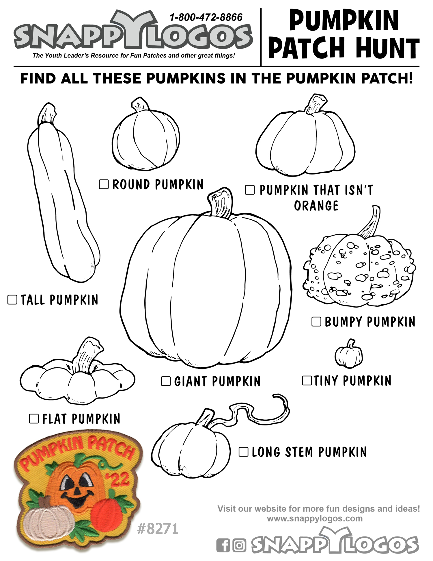 Pumpkin Patch 2025-Snappylogos.com