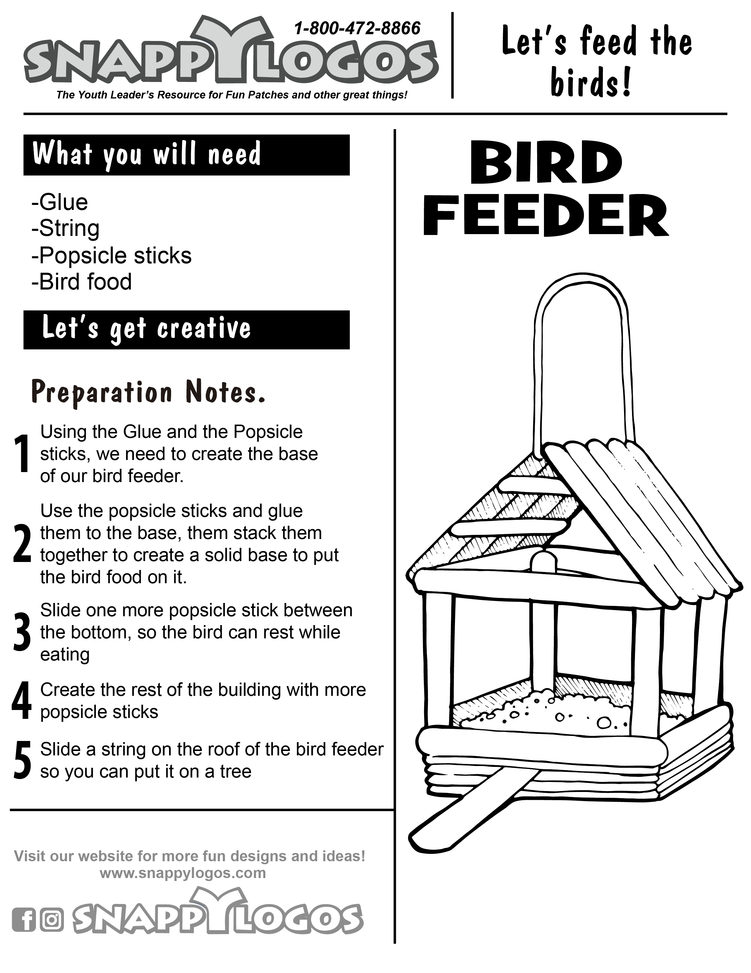 Bird Feeders-Snappylogos.com