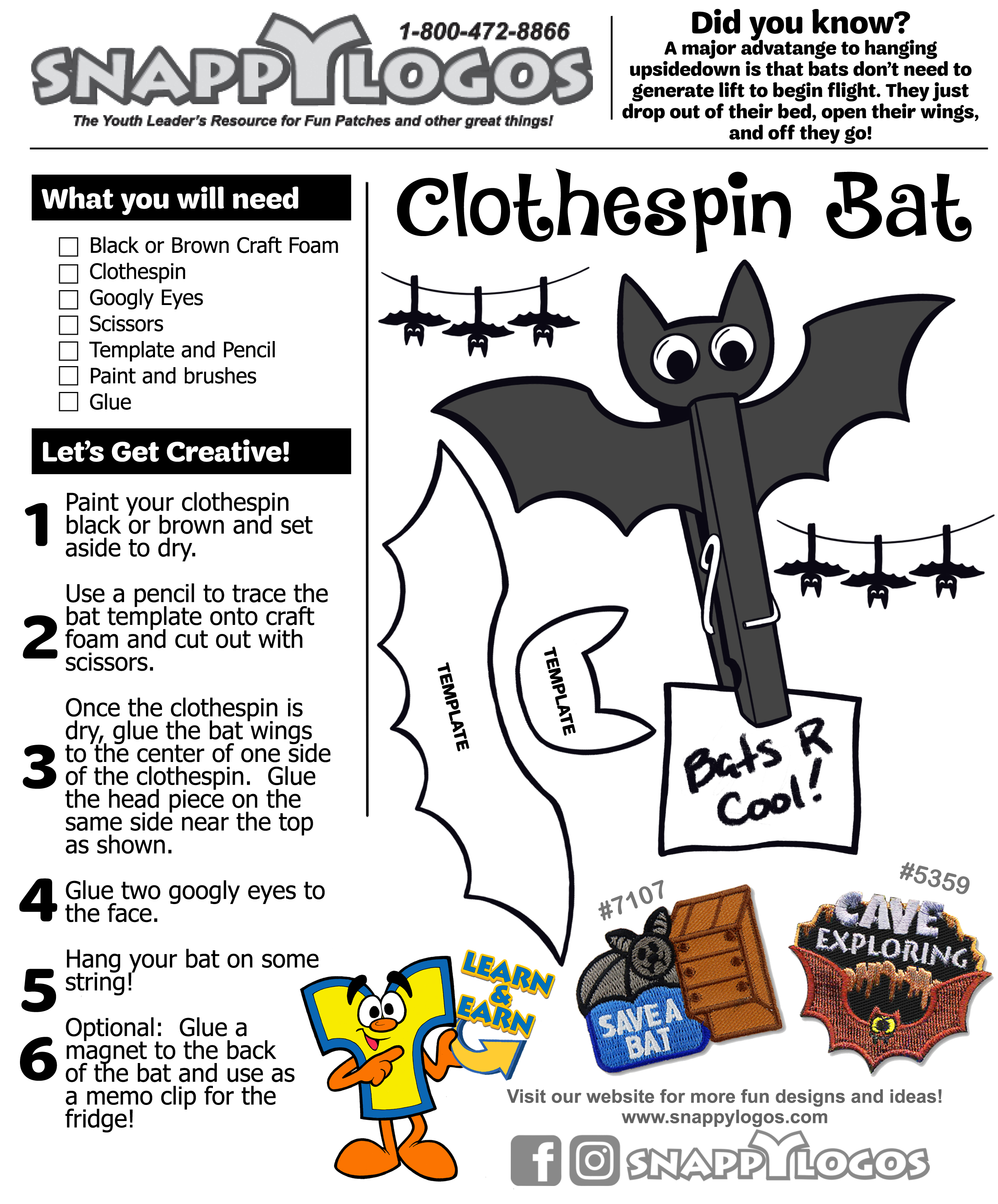 Save a Bat-Snappylogos.com