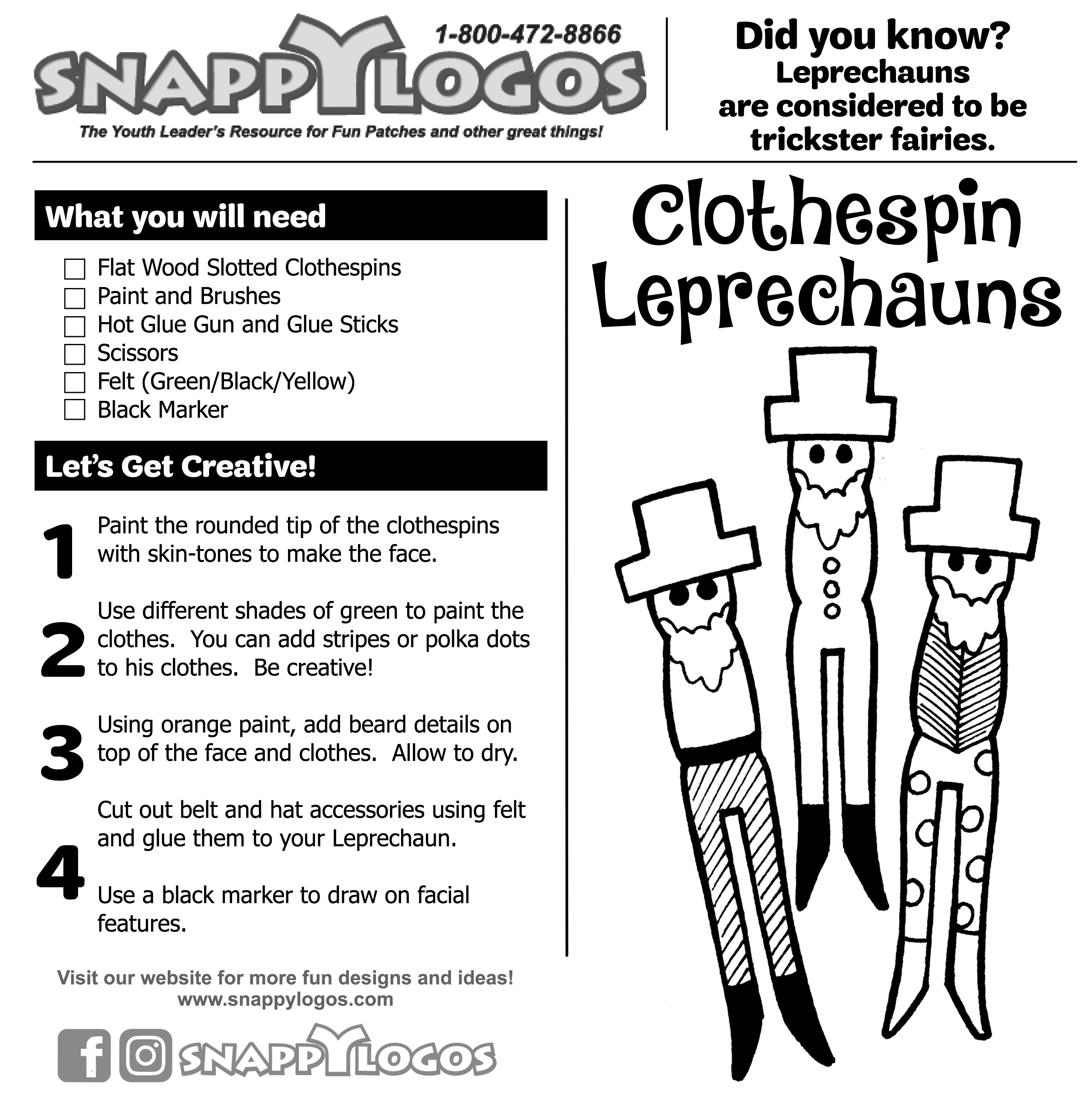 Leprechaun Trap-Snappylogos.com