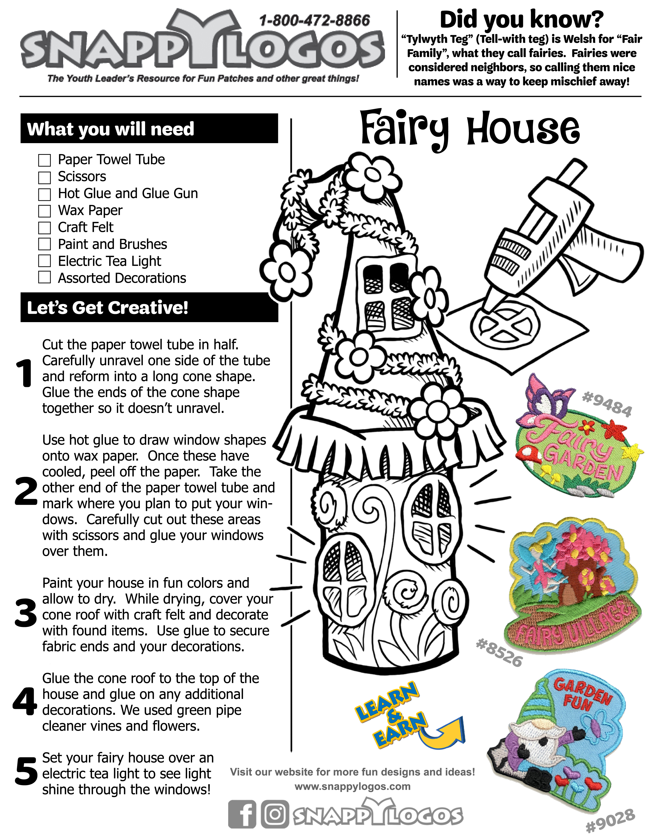 Fairy Village-Snappylogos.com