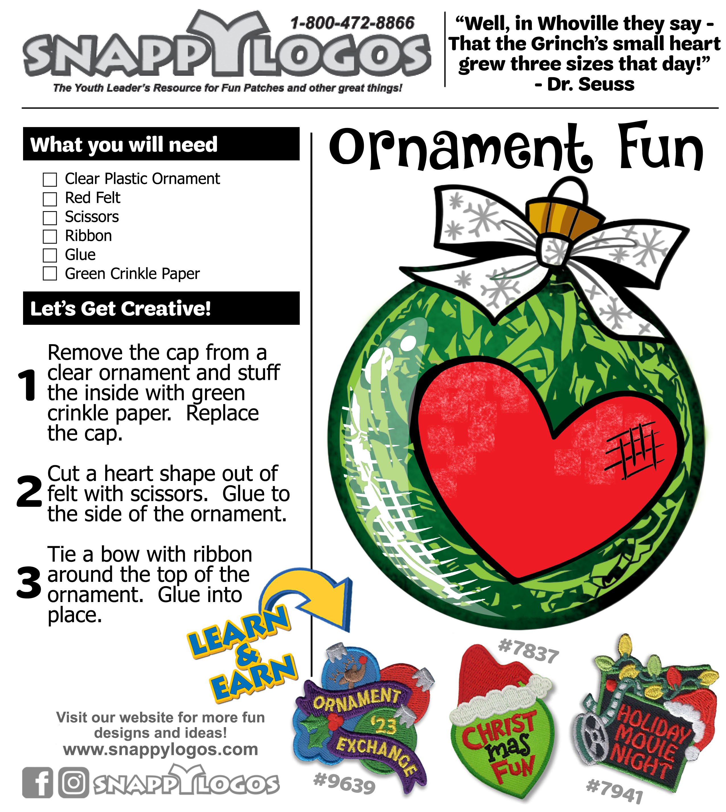 Ornament Fun 24-Snappylogos.com