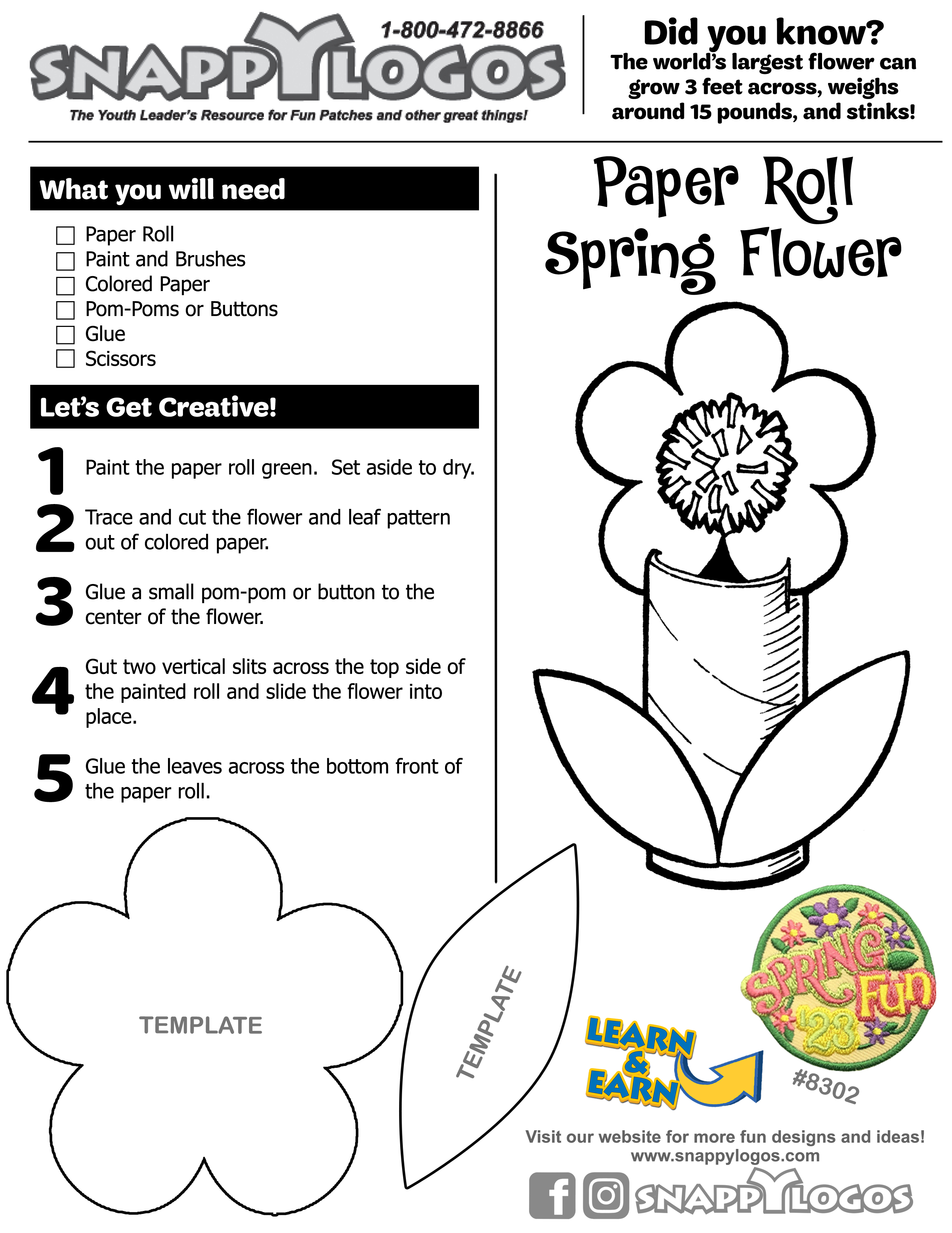 Spring Fun 25-Snappylogos.com