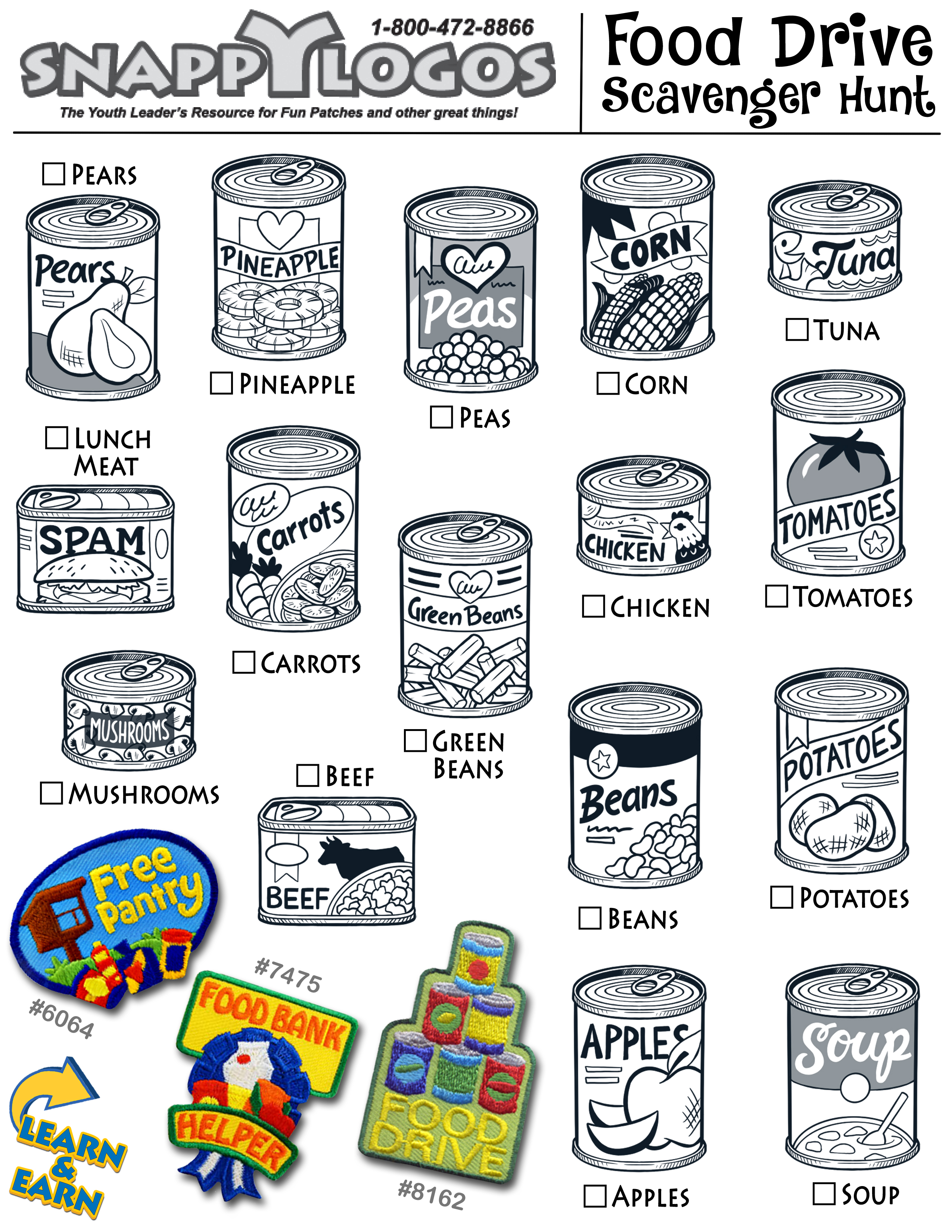 Scavenger Hunt-Snappylogos.com
