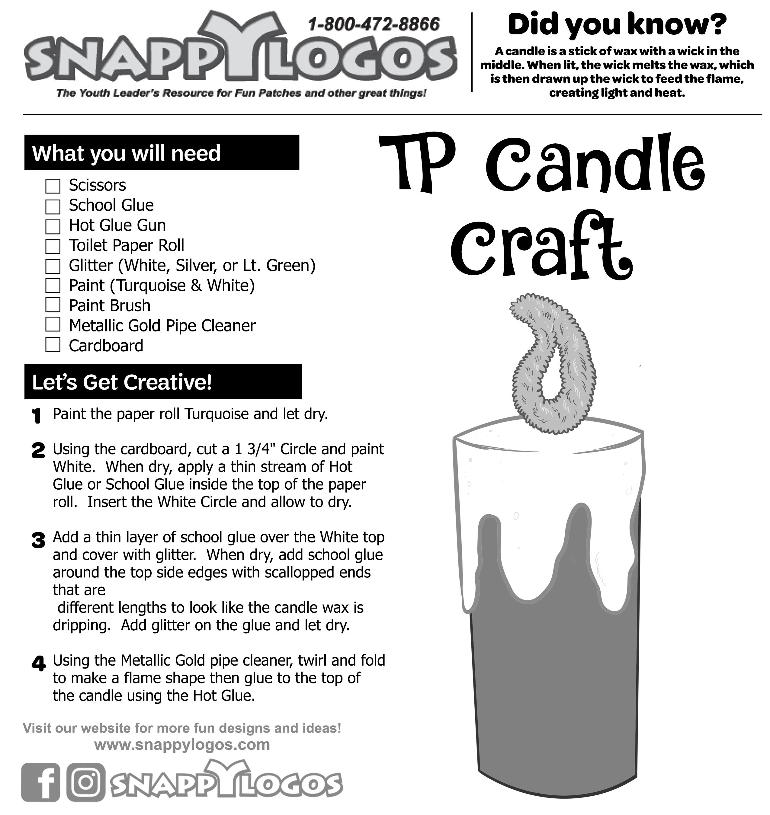 Candle Making-Snappylogos.com