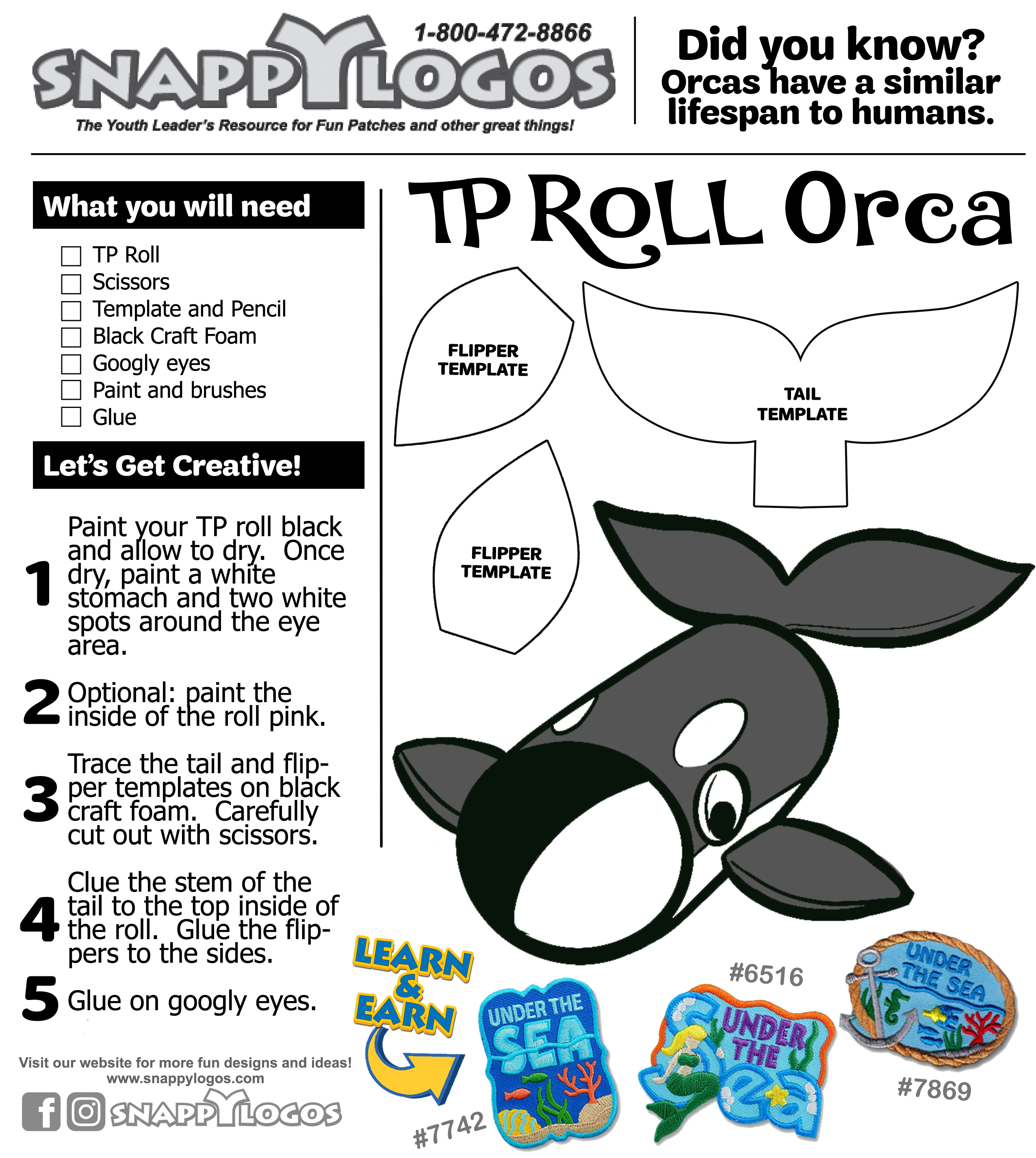 Under The Sea-Snappylogos.com