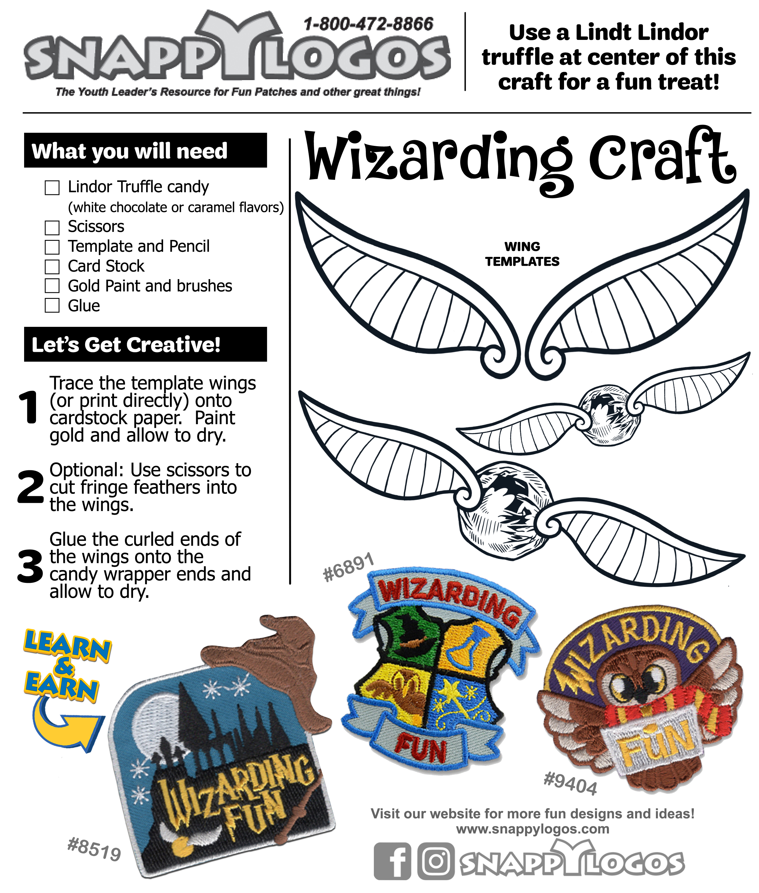 Wizarding Fun-Snappylogos.com