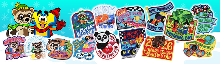 Over 2,000 Stock Fun Patches with age appropriate themes at lower ...