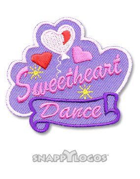 Sweetheart Dance Fun Patch | Snappylogos, Inc.-Snappylogos.com