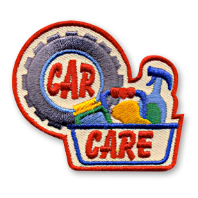Car Care Fun Patch | Snappylogos, Inc.-Snappylogos.com