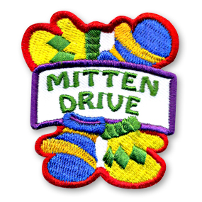 Mitten Drive Fun Patch | Snappylogos, Inc.-Snappylogos.com
