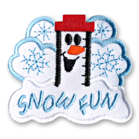 Snow Fun Patch | Snappylogos, Inc.-Snappylogos.com