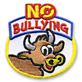 No Bullying Fun Patch | Snappylogos, Inc.-Snappylogos.com