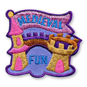 Medieval Fun Patch | Snappylogos, Inc.-Snappylogos.com