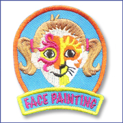 Face Painting Girl Scout Fun Patch